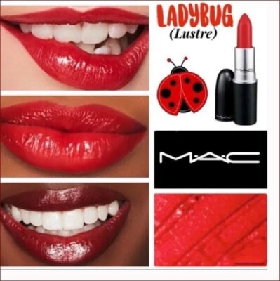 MAC Luster Lipstick 510 LADY BUG Shade Full Size 0.10 oz NIB | eBay