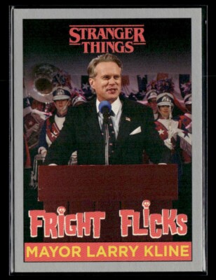 2023 Topps Stranger-Things #19 Mayor Larry Kline (Silver) | eBay