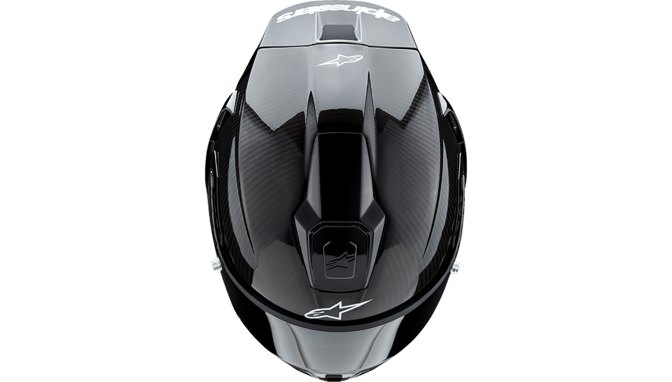 ALPINESTARS SUPERTECH R10 SOLID CARBON BLACK HELMET XL - IN STOCK | eBay