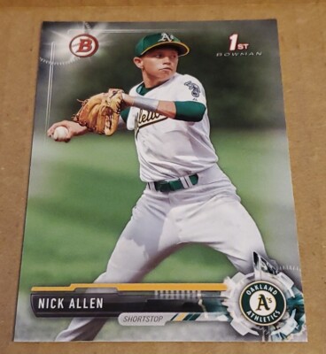 2017 BOWMAN DRAFT BASE NICK ALLEN A'S ATHLETICS CARD#BD-107 QTY | eBay