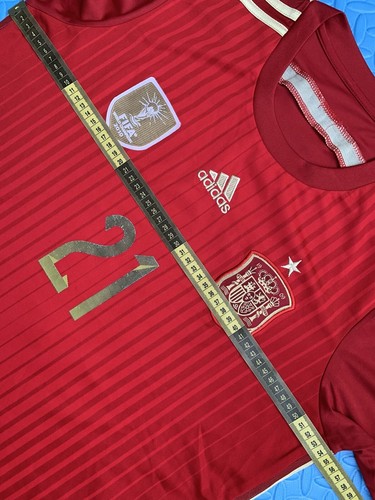 Maillot Adidas G74569 Climacool Spain Jersey RFEF / #21 Silva 2014/2015 ...