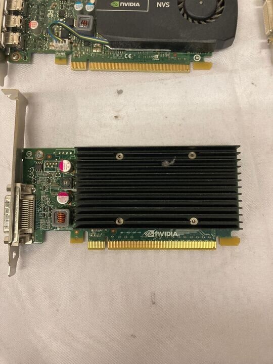 Mixed lot of 2 Nvidia NVS 315, 1 Nvidia NVS 510 and 1 NVIDIA NVS 300 | eBay