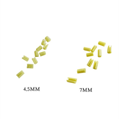 Dental Rider Female Yellow Riders Fits Hader Bar Attachment Short 4.5MM ...