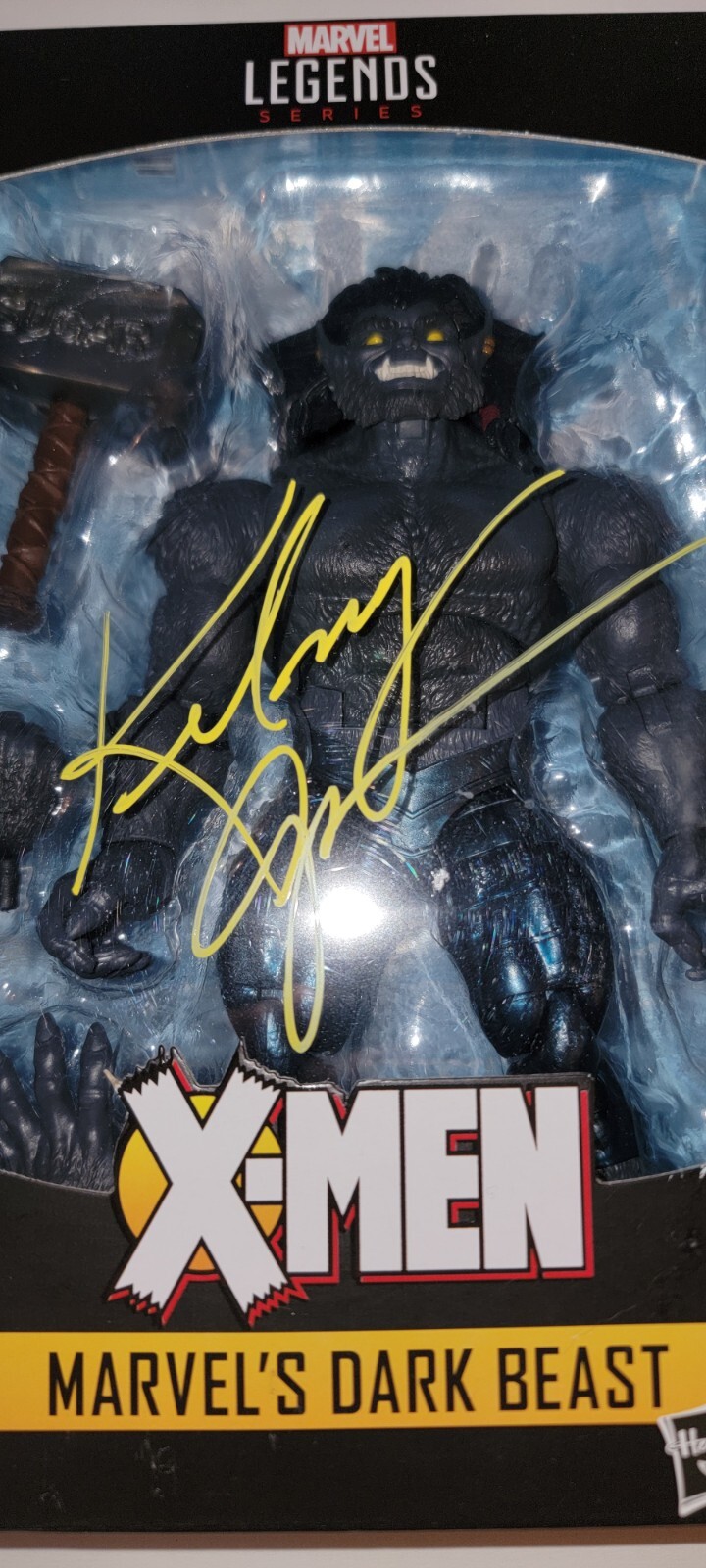Marvel Legends DARK BEAST Age of Apocalypse Signed By Kelsey Grammer ...