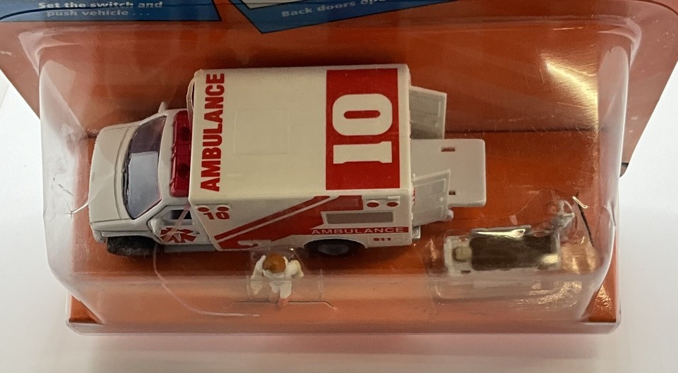 Matchbox Go Action Fast-Savin’ Ambulance | eBay