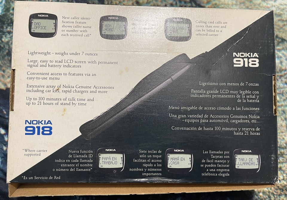 Nokia 918 Vintage Cellular Phone Working With Box Manual And Charger | eBay