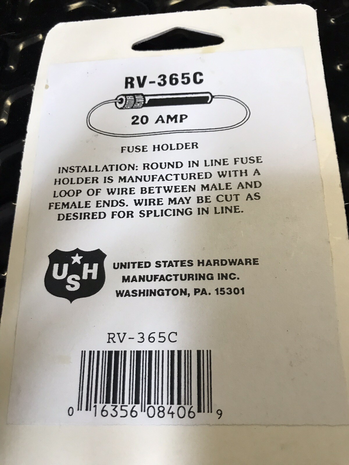 United States Hardware Fuse Loop 20 Amp 12 V | eBay