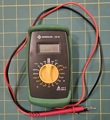 Greenlee DM-20 Multimeter | eBay