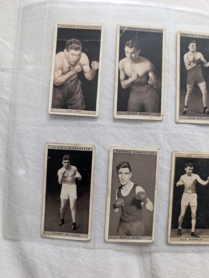 Boxing Odgen Cigarettes Cards 10 | eBay UK