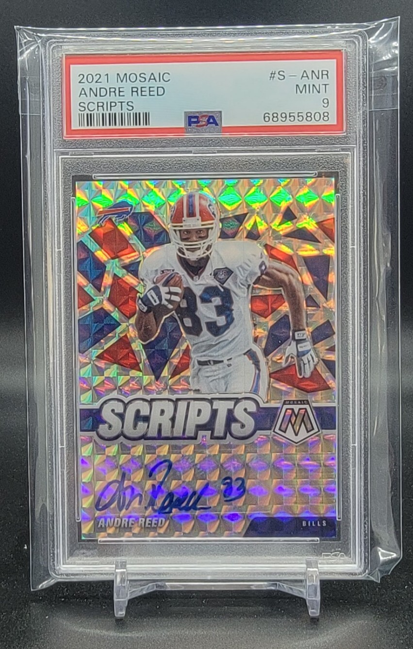 2021 Panini Mosaic - Scripts Andre Reed #S-ANR (AU) for sale online | eBay