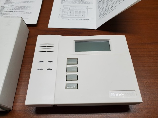 Honeywell 5828 Wireless Fixed Keypad Access Device - White for sale ...