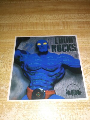 LOUD ROCKS ROCK/HIP HOP RARE PROMO CD/ALBUM LOGO SQUARE SKATEBOARD ...