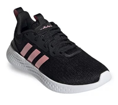 Adidas Puremotion Girls Running Shoes Size 6 Black Pink | eBay