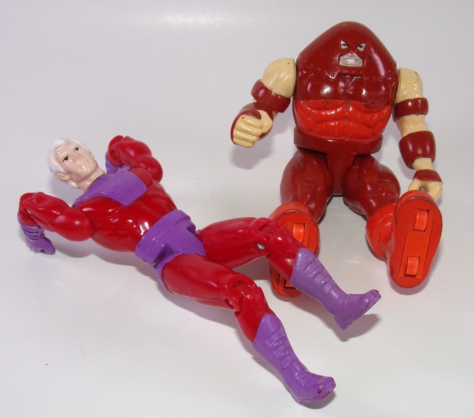 Magneto Juggernaut The Uncanny X-Men Evil Mutant Marvel Figures Toy Biz ...