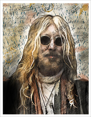 JOHN CORABI SINGER SONGWRITER ART PRINT POSTER TRIBUTE COLLECTABLE ...