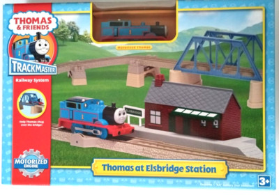 * Thomas & Friends Trackmaster Thomas at Elsbridge station PlaySet * | eBay