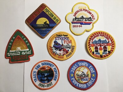 Trails End Popcorn Patch Lot Boy Scouts BSA | eBay