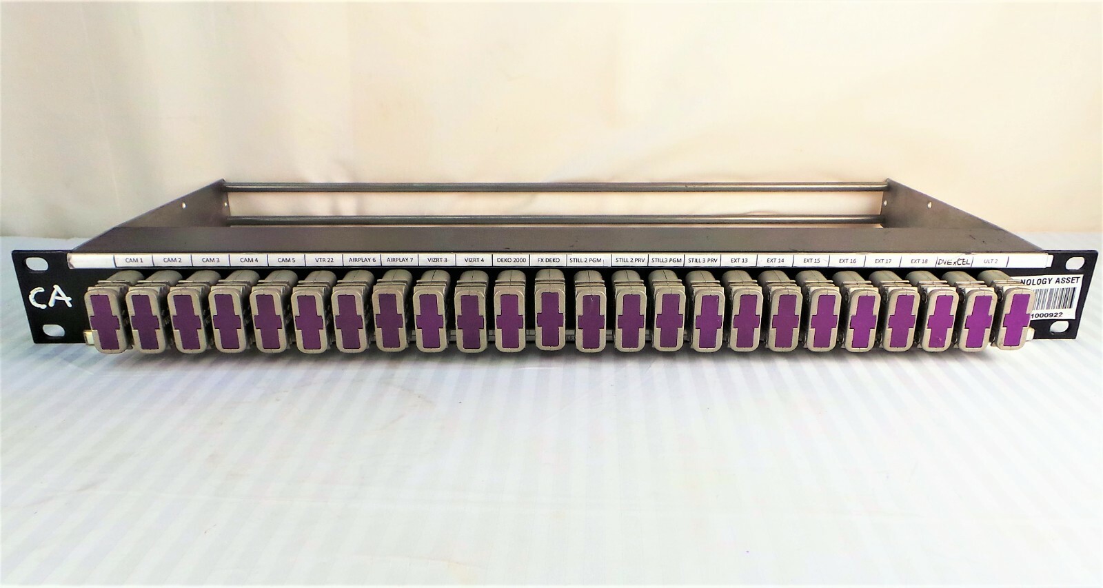 CANFORD MUSA 3G HD PATCH PANEL 1U 2x24 MUSA 3G HD, Black + 1U U-LINK ...