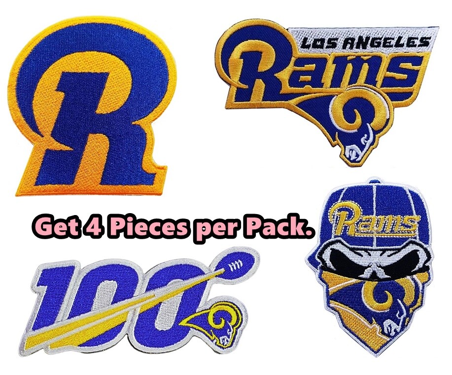 Los Angeles🏈RAMS Patches Sewing on #Select Options From Thai 🛫To🛬USA🚚 ...