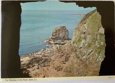 The Window in the Rock, Sark postcard | eBay