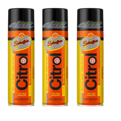 Citrol Multi Purpose Cleaner Degreaser (3 x 16oz Cans) #266 Schaeffer's ...