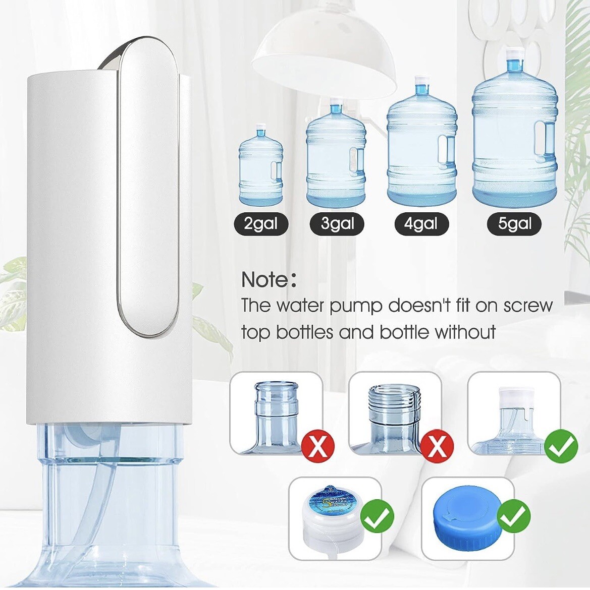 Water Bottle Dispenser 5gal USB Dispenser 787737856161| eBay