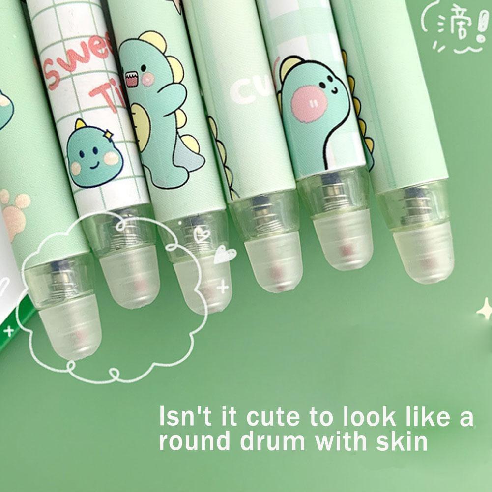 Stationery Press Pen Washable Handle Cartoons Erasable Pen Pens Neutral ...