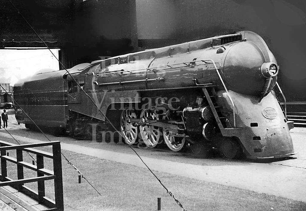 New York Central photo Steam Bullet Locomotive J3A 7 Hudson NYC ...