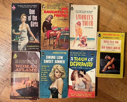 Lot of 7 Midwood Paperbacks Adult Sleaze Pulp 1960s | eBay