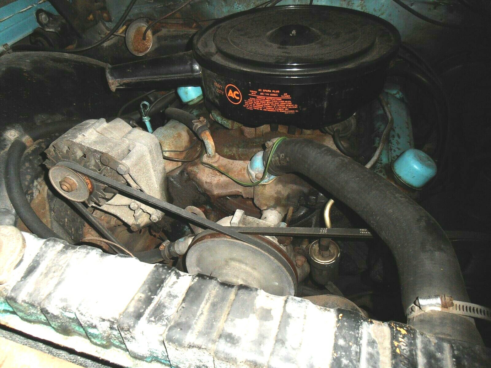 1963 PONTIAC BONNEVILLE 389-4 MOTOR hear it run | eBay