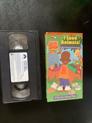 Little Bill - I Love Animals VHS Tape 2002 Bill Cosby Nick Jr ...