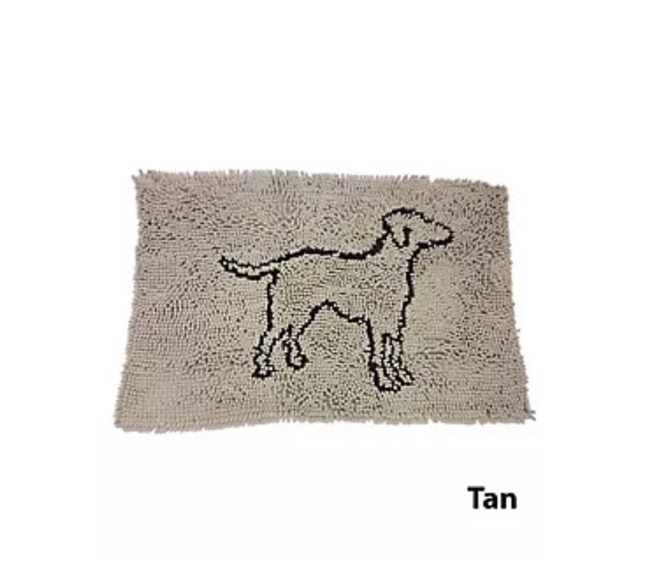 Pet Microfiber Runner Rug Mat Spot Ethical Dog Clean Paws 35” x 24” Tan ...