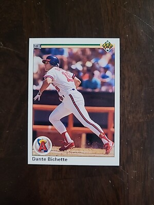 1990 Upper Deck Dante Bichette #688 California Angels | eBay