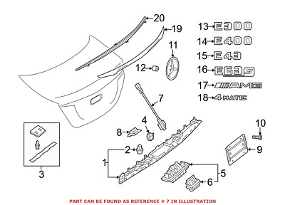 Genuine OEM Park Assist Camera Rear for Mercedes 0009056206 | eBay