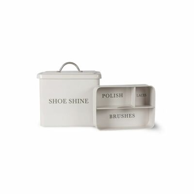 Shoe Shine Storage Box Home Cleaning Product Organiser Shoe Cleaning ...