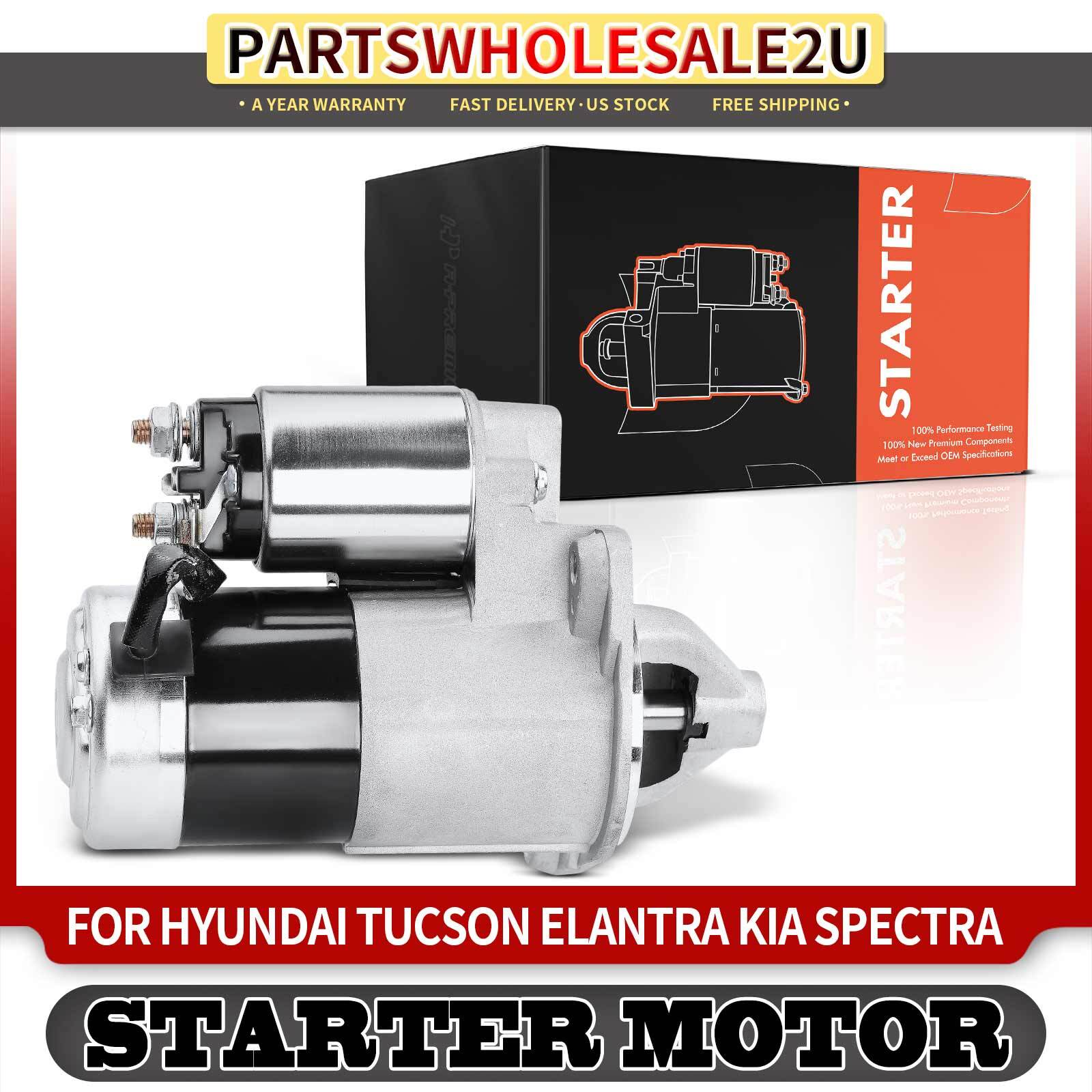 Starter for Hyundai Elantra Tiburon Kia Spectra 1.2KW 12 Volt CW 8 ...