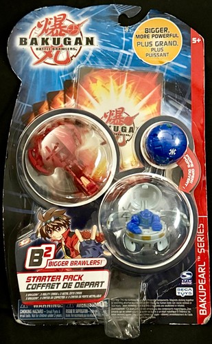 2008 Bakugan B2 Bakupearl Starter Pack VENTUS HAOS HAMMER GOREM DARKUS ...