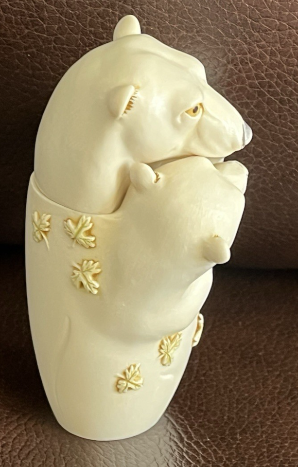 Harmony Kingdom~ Artist Adam Binder ~ BEAR HUG ~ NIB ~ Signed "Adam ...