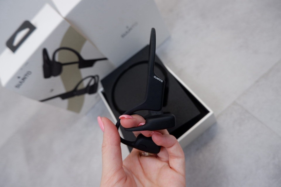 SUUNTO Sonic Wireless Bone Conduction Headphones Comfort Sport Free Ear ...