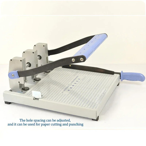 Punching Machine Adjustable Pitch Cutting Paper Punching Document ...