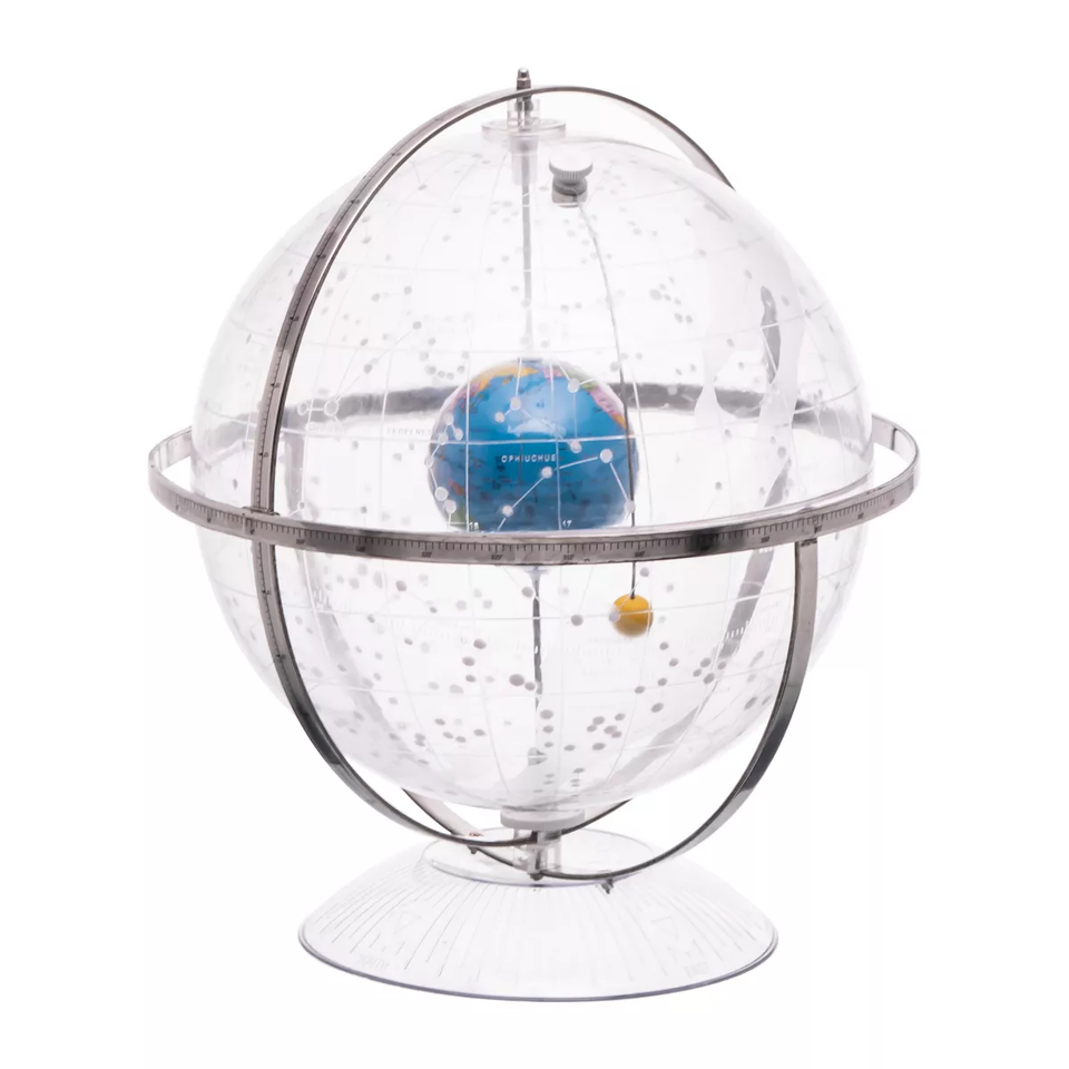 Celestial Globe with Meridian Ring, Decorative Star Map Astronomy Home ...