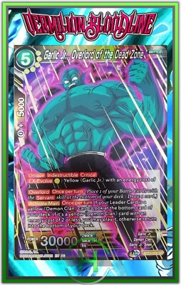Garlic Jr., Overlord of the Dead Zone-BT11-104 SR FOIL - RE - 2nd ED ...