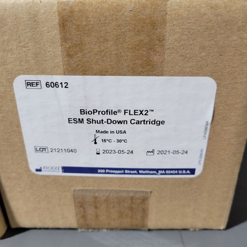 60612 Nova Biomedical BioProfile FLEX2 ESM SHUT-DOWN CARTRIDGE | eBay