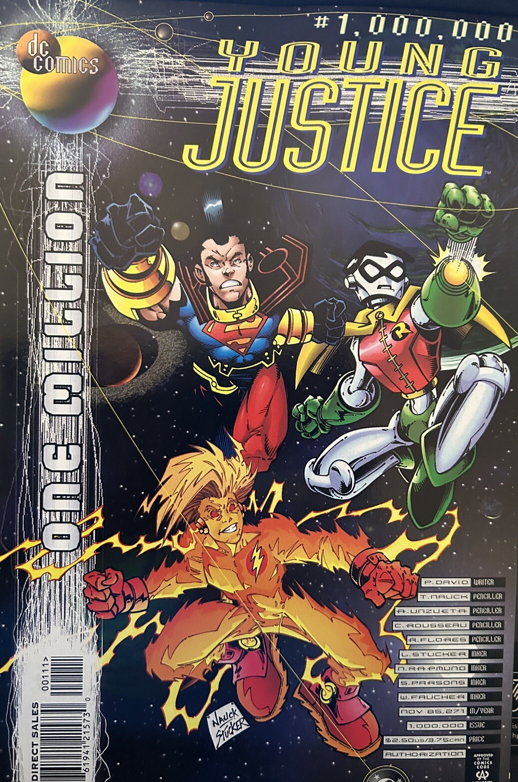 Dc One Million Young Justice#1 Bd Dc Comics | eBay