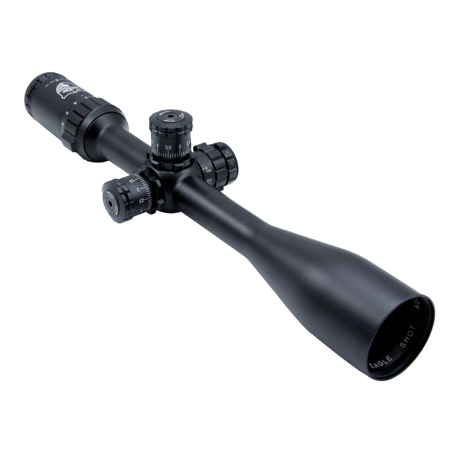CCOP USA 3-12x44 Hunter Rifle Scope 1 in Tube Side Focus 4A Reticle SP ...