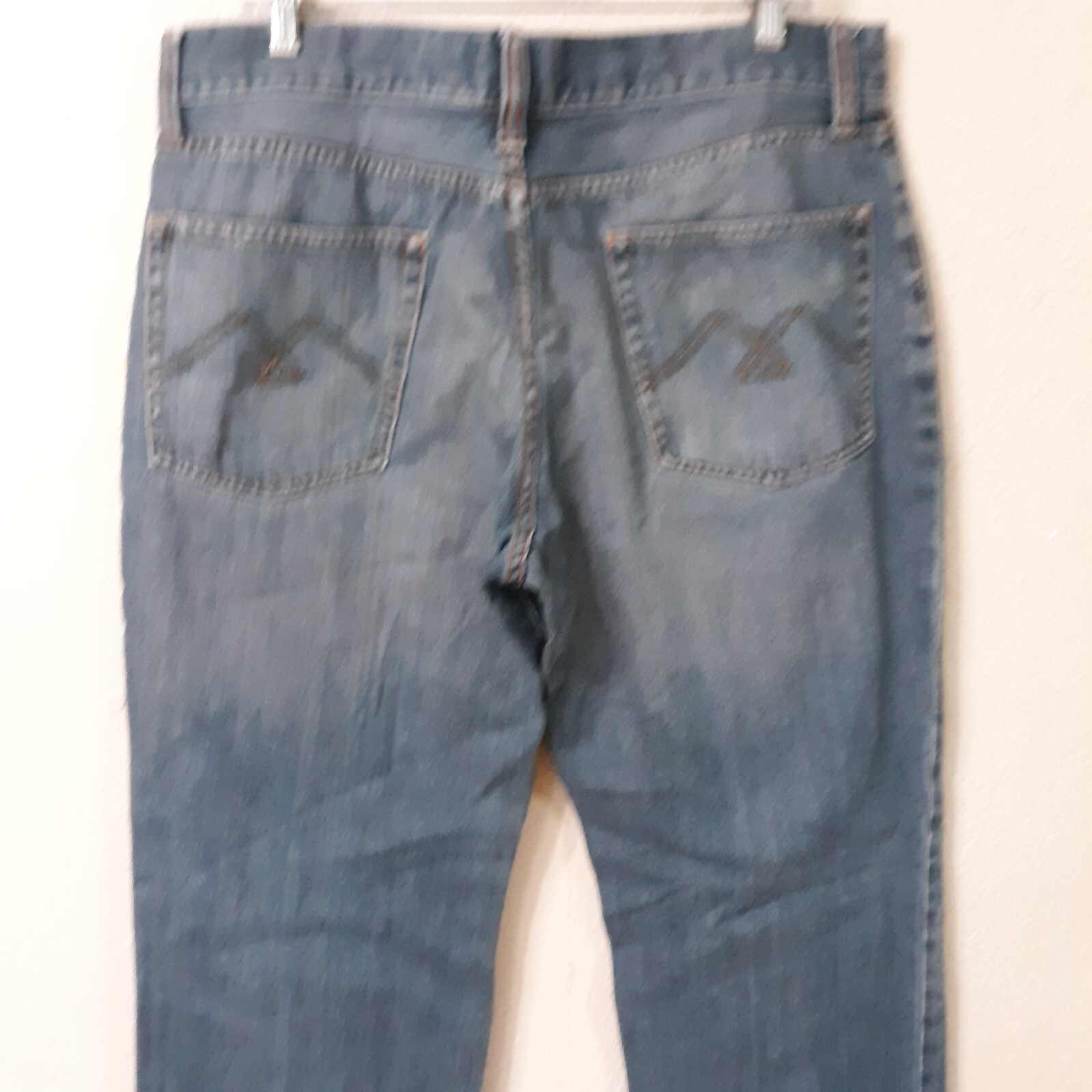 American Rag Jeans Men 36x32 Denim Pants Blue Skinny Smith Fit Straight ...