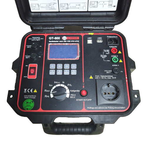 Beha Amprobe GT-600 Tester Measurement Instrument Appliance Testing ...