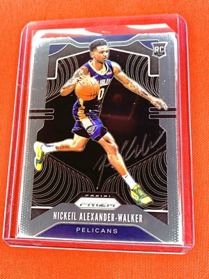 * Autographed Nickeil Alexander-Walker 2019-20 Prizm 263 RC w COA * | eBay