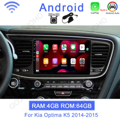 4+64GB For 2014-15 Kia Optima K5 Radio Navi CarPlay Android 13 Car ...