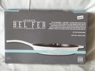 Inspired Home Bel Fer 10.25” Skillet White Enamel Cast Iron Limited New ...